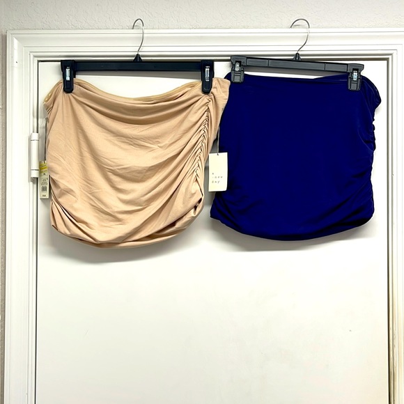 a new day | Tops | Nwt A New Day Bandeau Style Top With Side Ruching ...